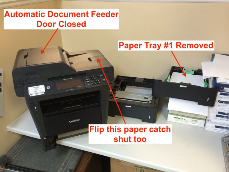 How to Fix Brother MFC-8950 Replace Parts PF Kit 1 Error · Share Your ...