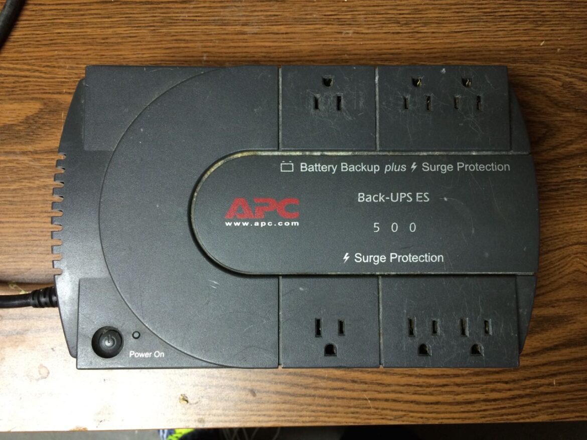 How to Permanently Disable the Beeping Alarm on an APC Back-UPS ES 500 ...