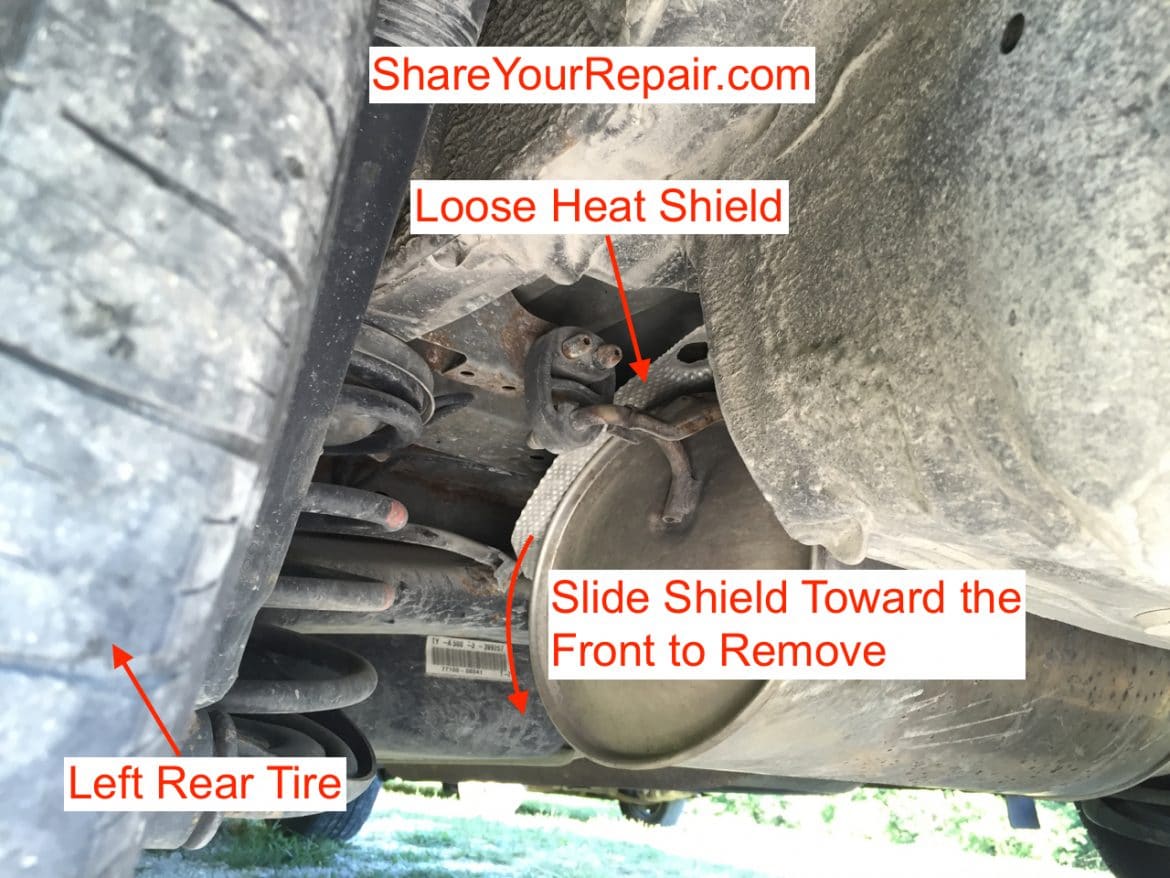 How Do You Fix A Rattling Heat Shield